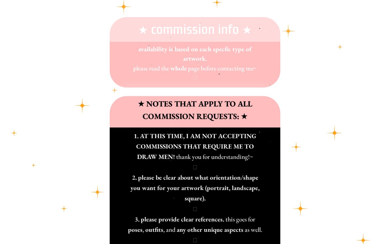 charms' comm info!~